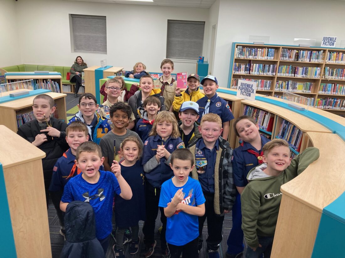Cub Scouts visit new W. B. Konkle Memorial Library | News, Sports, Jobs - Williamsport Sun-Gazette
